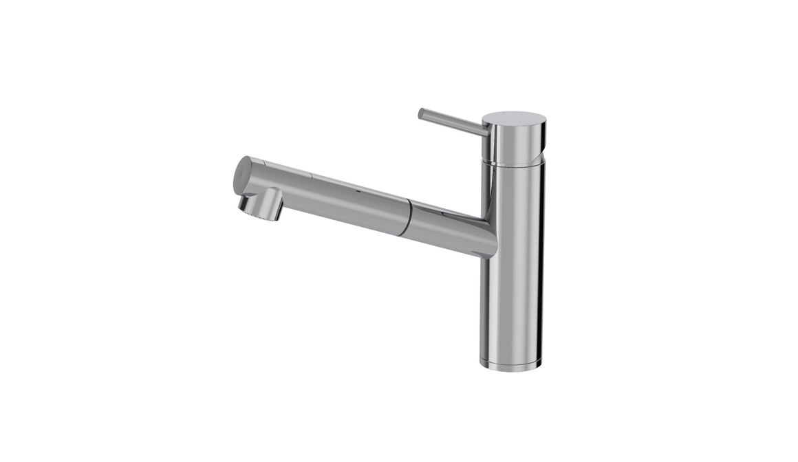 Buddy Low Height Kitchen Mixer With Pull Out Spray - Plumbline NZ ...