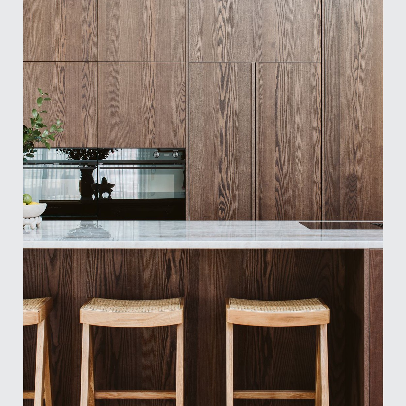 Cinnamon Triba Shinnoki Prefinished Timber Veneer | ArchiPro NZ