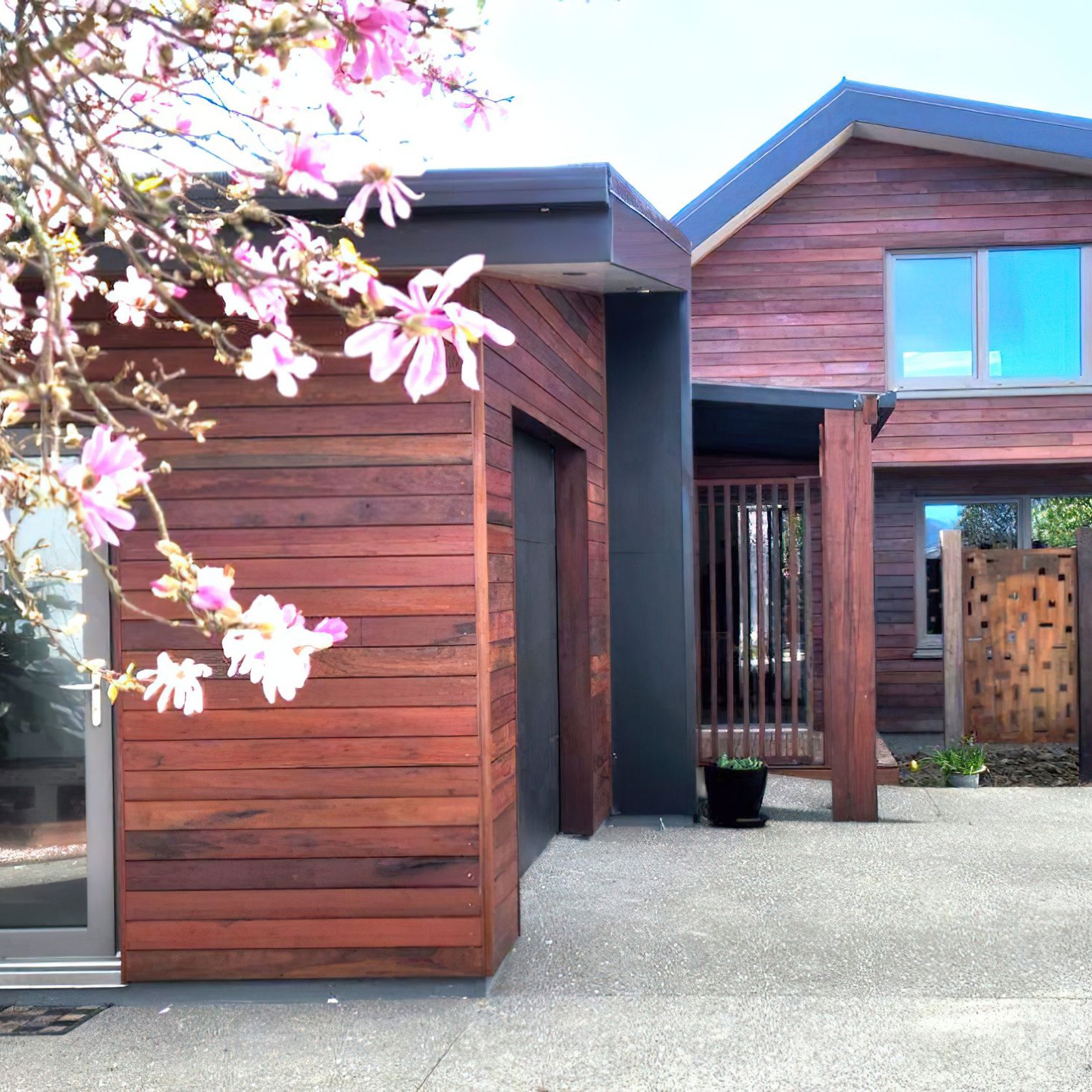 Cladding | Mixed brown/purple/red – dressed clear oil | ArchiPro NZ