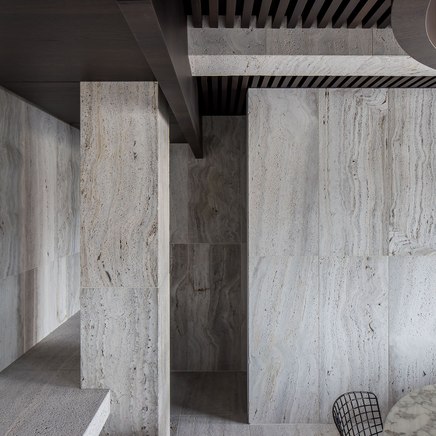 Fluted Travertine Cladding | ArchiPro NZ