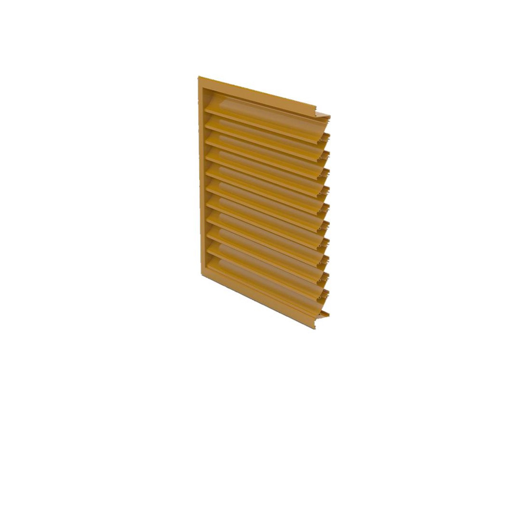 OHL-34 40mm Small Profile Weather Louver | ArchiPro NZ