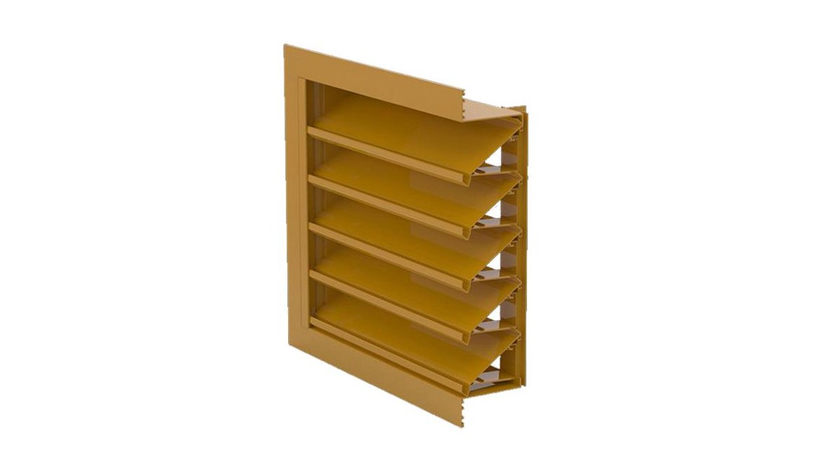 OHL-D Drainable Louver - Ventilation Components NZ | ArchiPro
