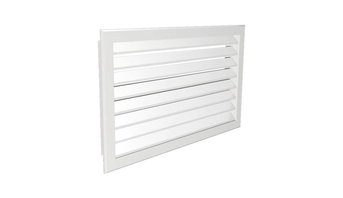 RLH Return Air Half Chevron Louvre | ArchiPro NZ