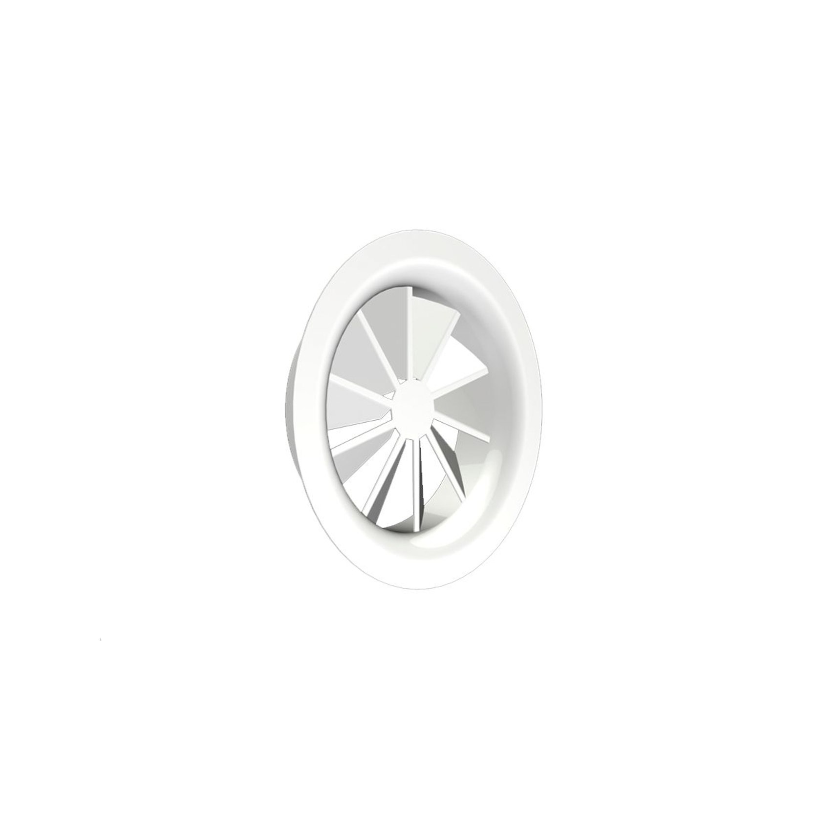 SFRA Swirl Fixed Round Aluminium Diffusers | ArchiPro NZ