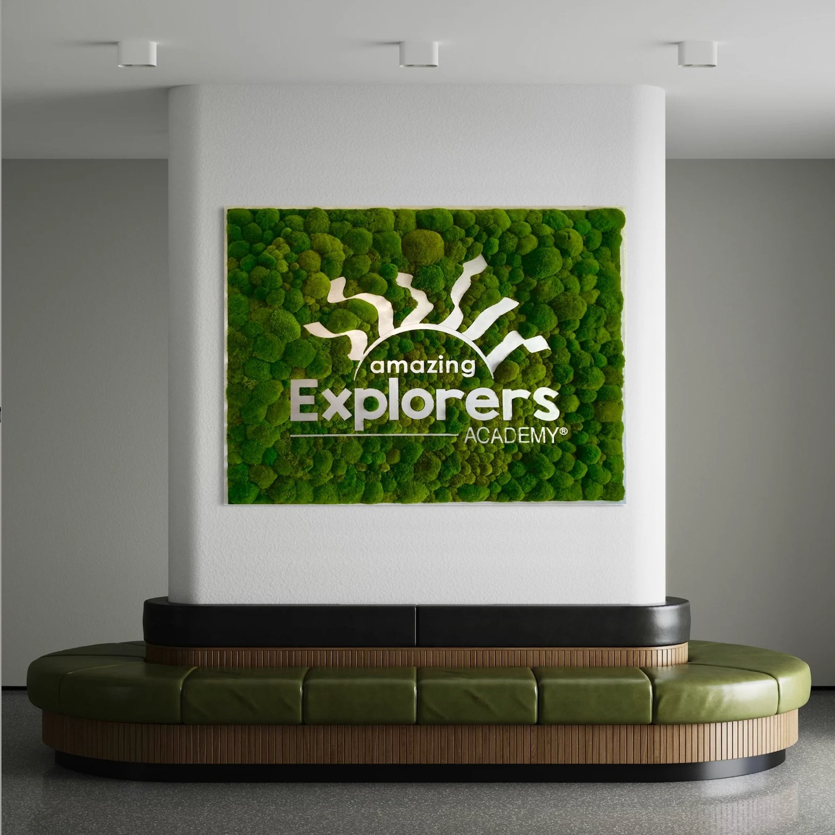 Moss Wall Art - Custom Business Logo/Signage | ArchiPro NZ