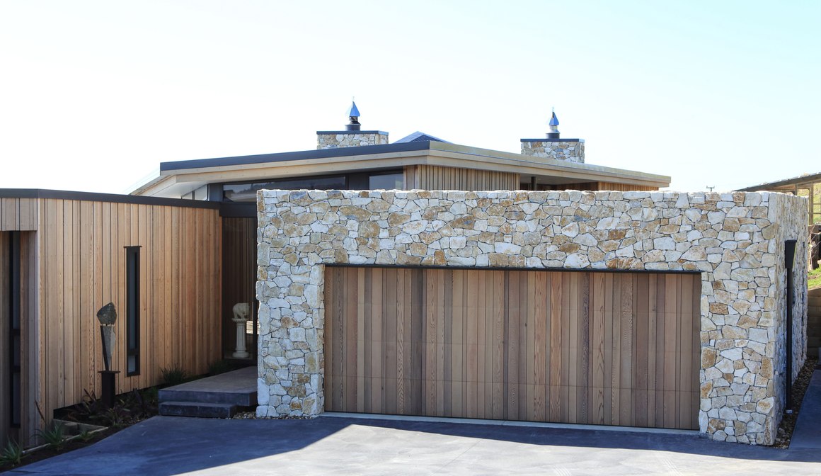 NZ Stone Cladding - Te Kuiti Limestone Island Stone | ArchiPro NZ