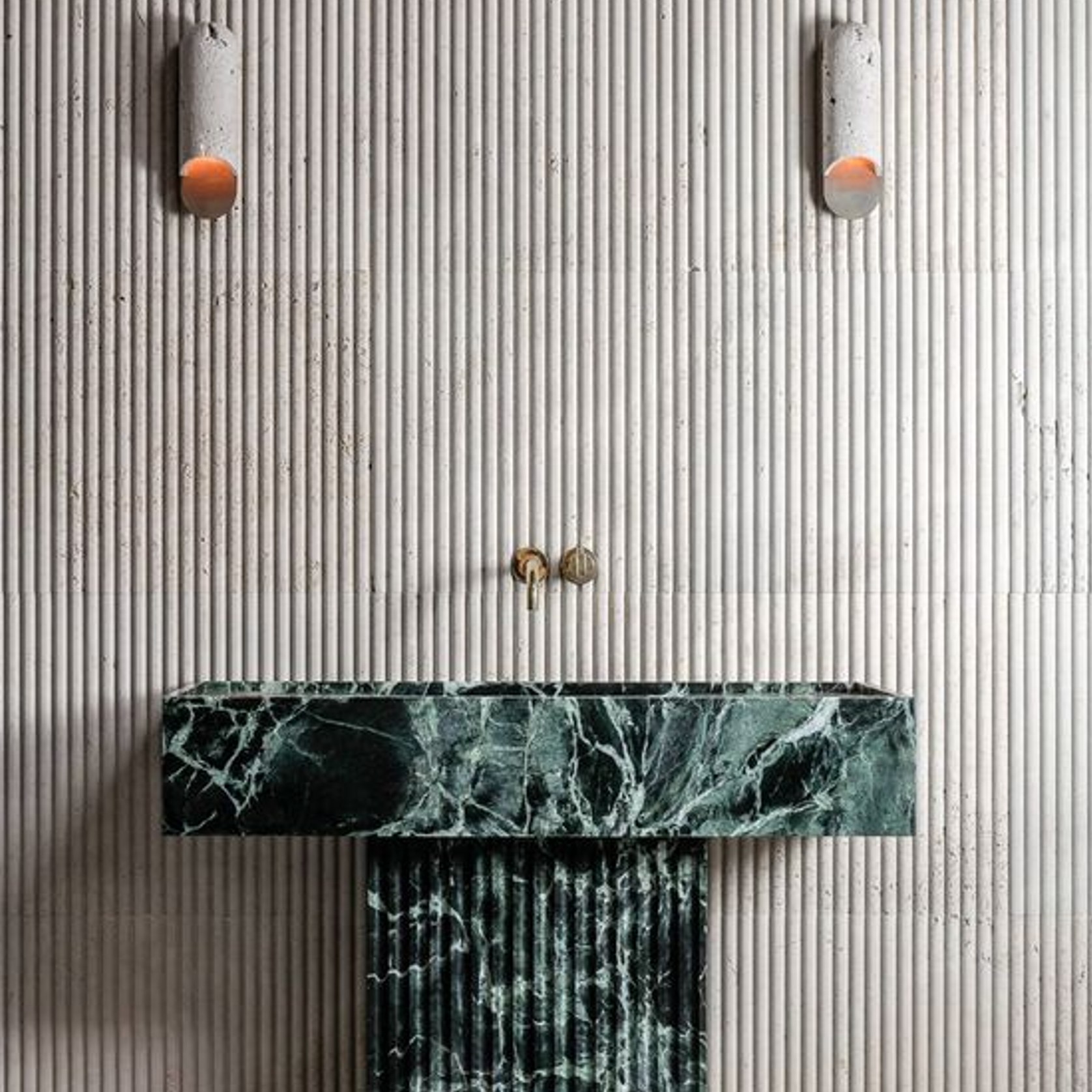 Fluted Travertine Cladding | ArchiPro NZ