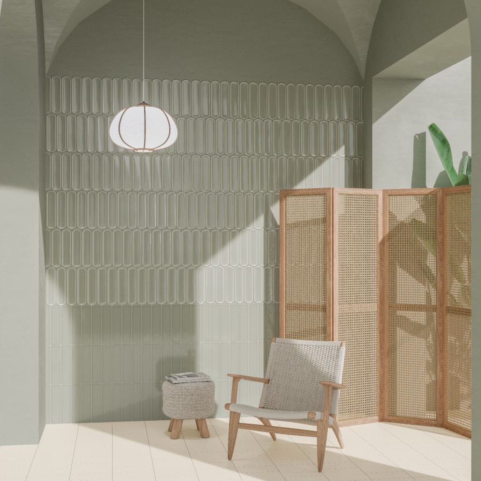 Aquarelle Mint Grey Wall Tiles | ArchiPro NZ