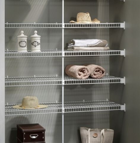 Everyday Ventilated Wire Wardrobe Shelving | ArchiPro NZ