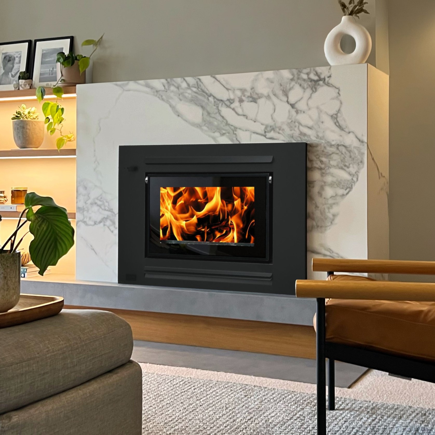 Xander Allure Insert Fireplace | ArchiPro NZ
