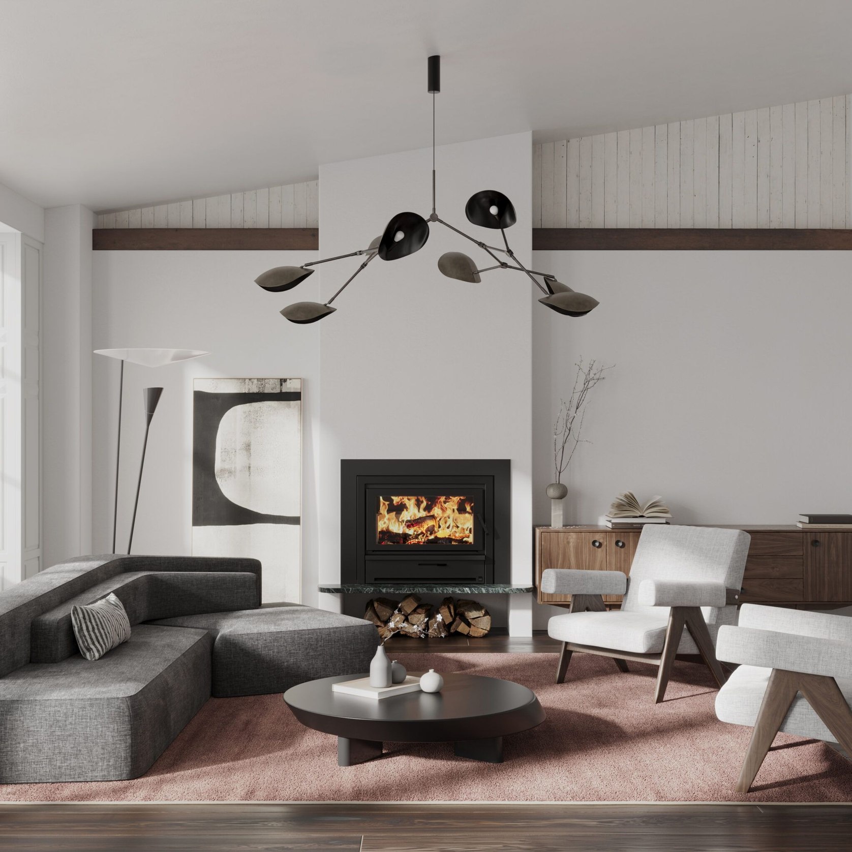 Kemlan Halo 800 | Insert fireplace | ArchiPro NZ