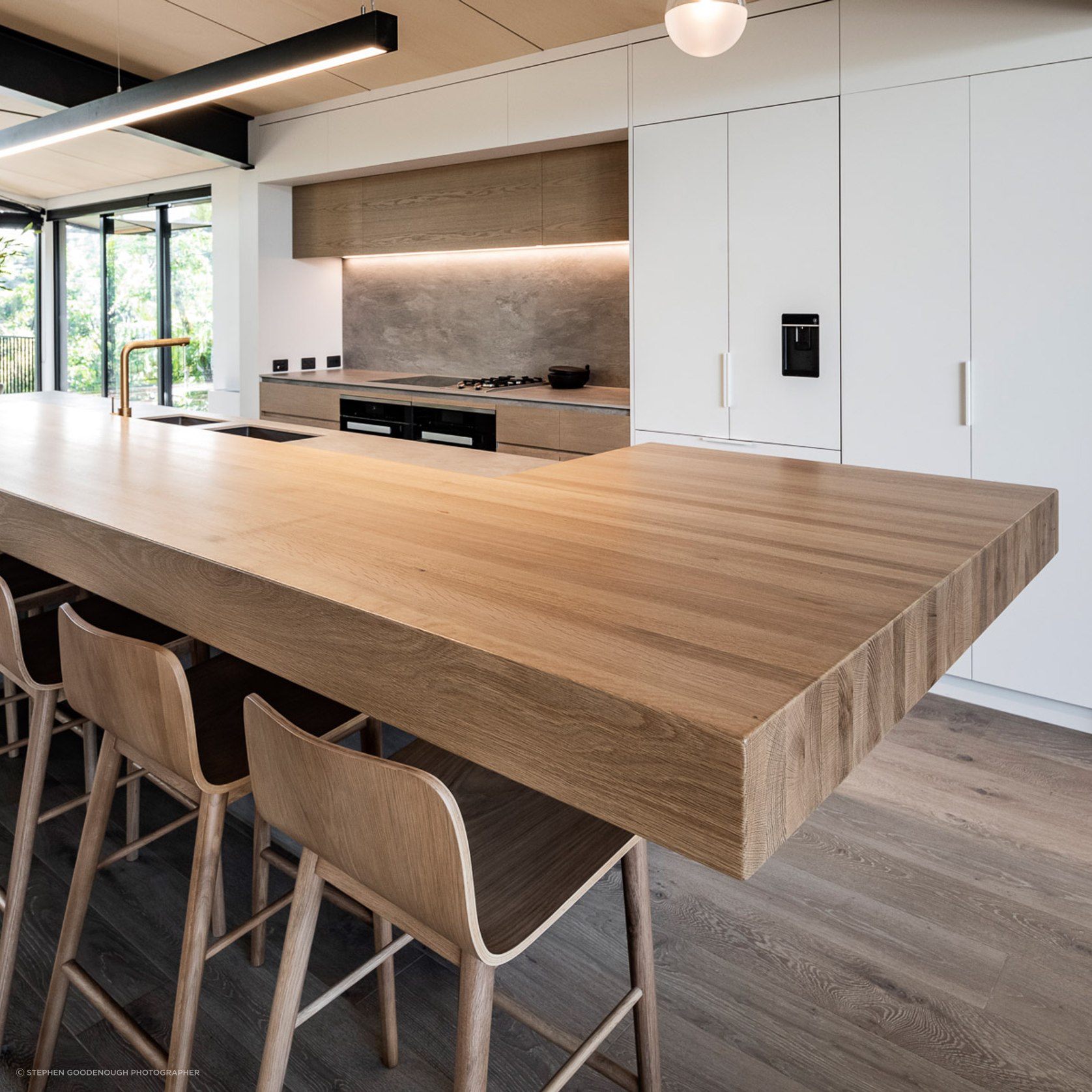 American Oak Benchtop | ArchiPro NZ