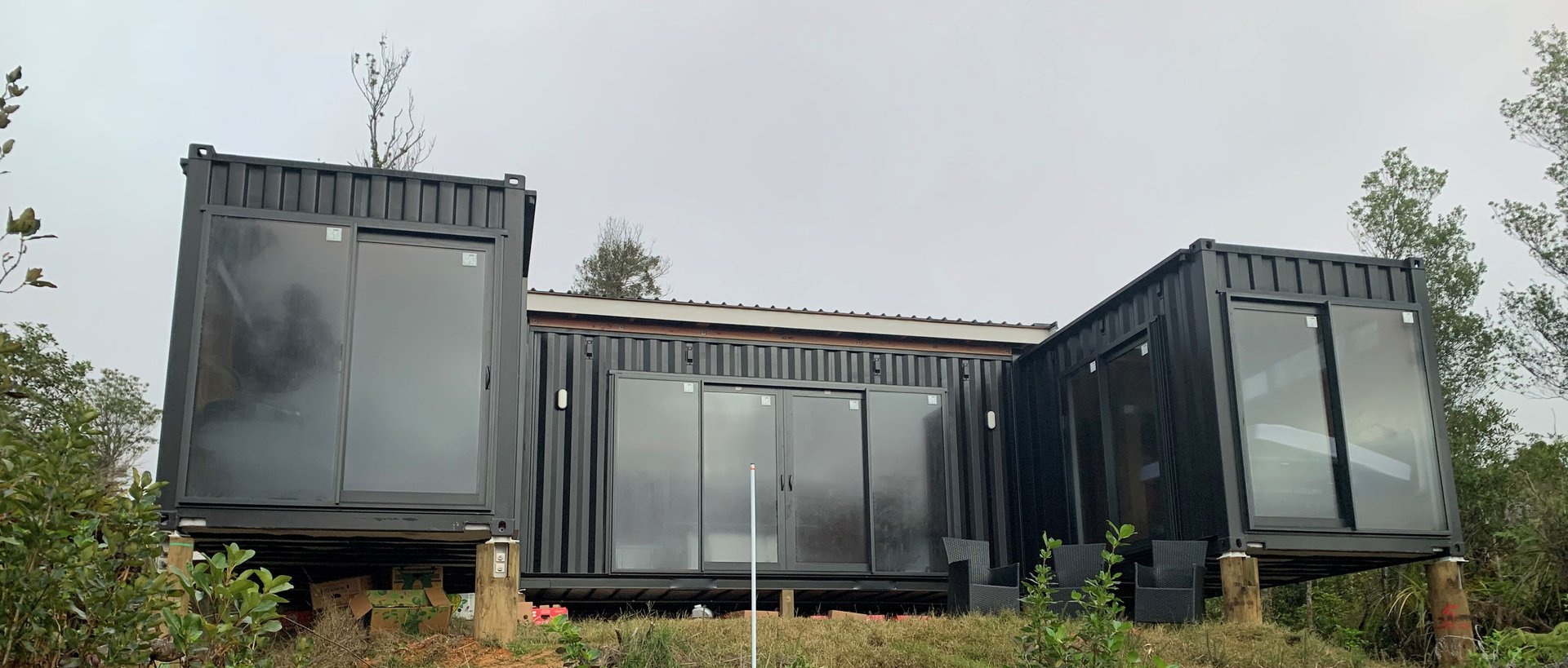 Remote Container Home by Hutton Builders | ArchiPro NZ