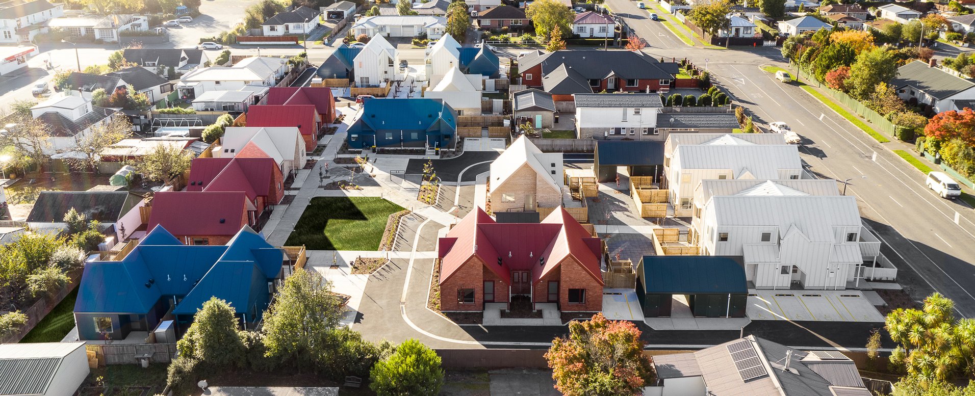 Rangiora Social Housing Development, Canterbury by Dulux | ArchiPro NZ