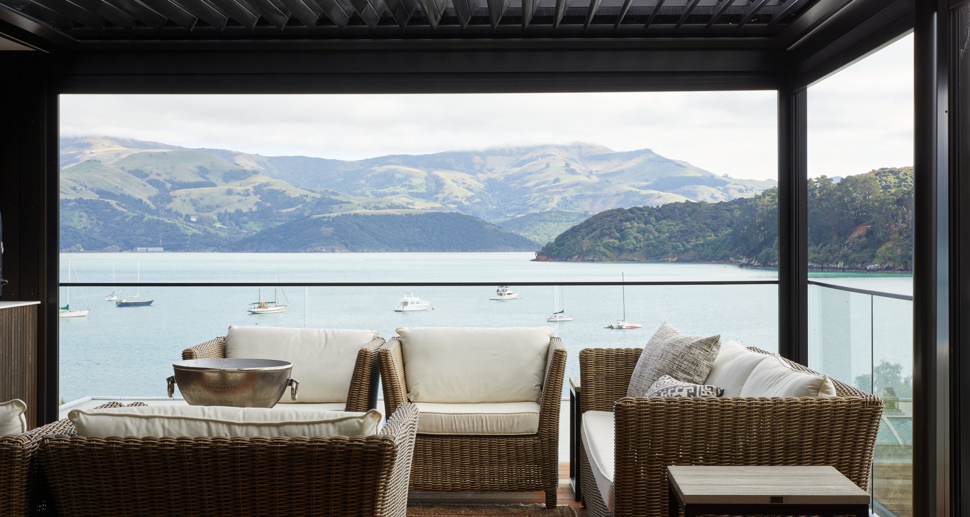 Smith Street, Akaroa by NZ Frameless Glass | ArchiPro NZ