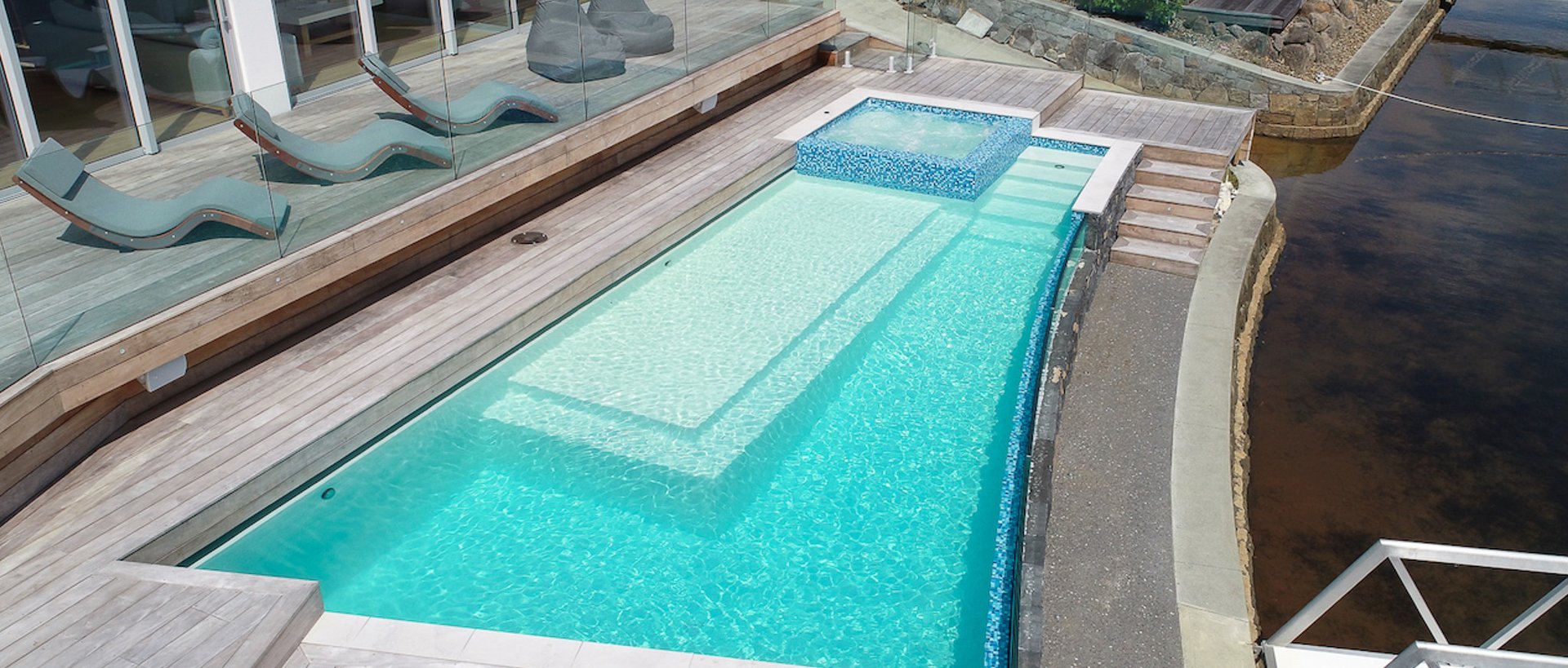 An Elegant Waterfront Edge by Mayfair Pools | ArchiPro NZ