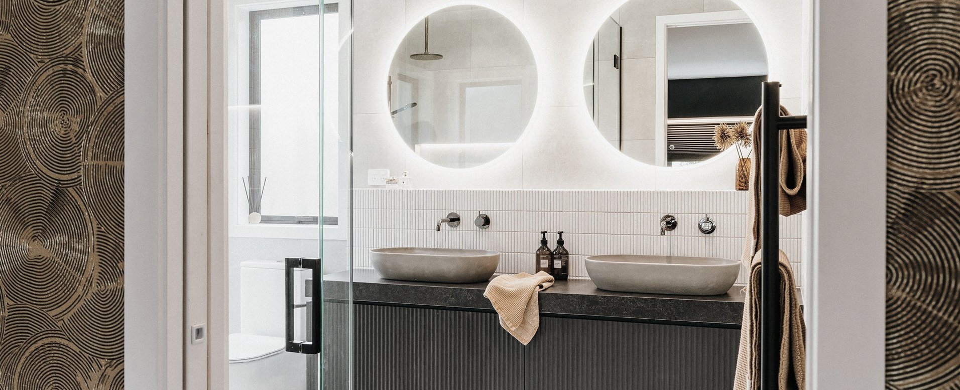 Redvale Guest Ensuite Design by Kella Design Co | ArchiPro NZ