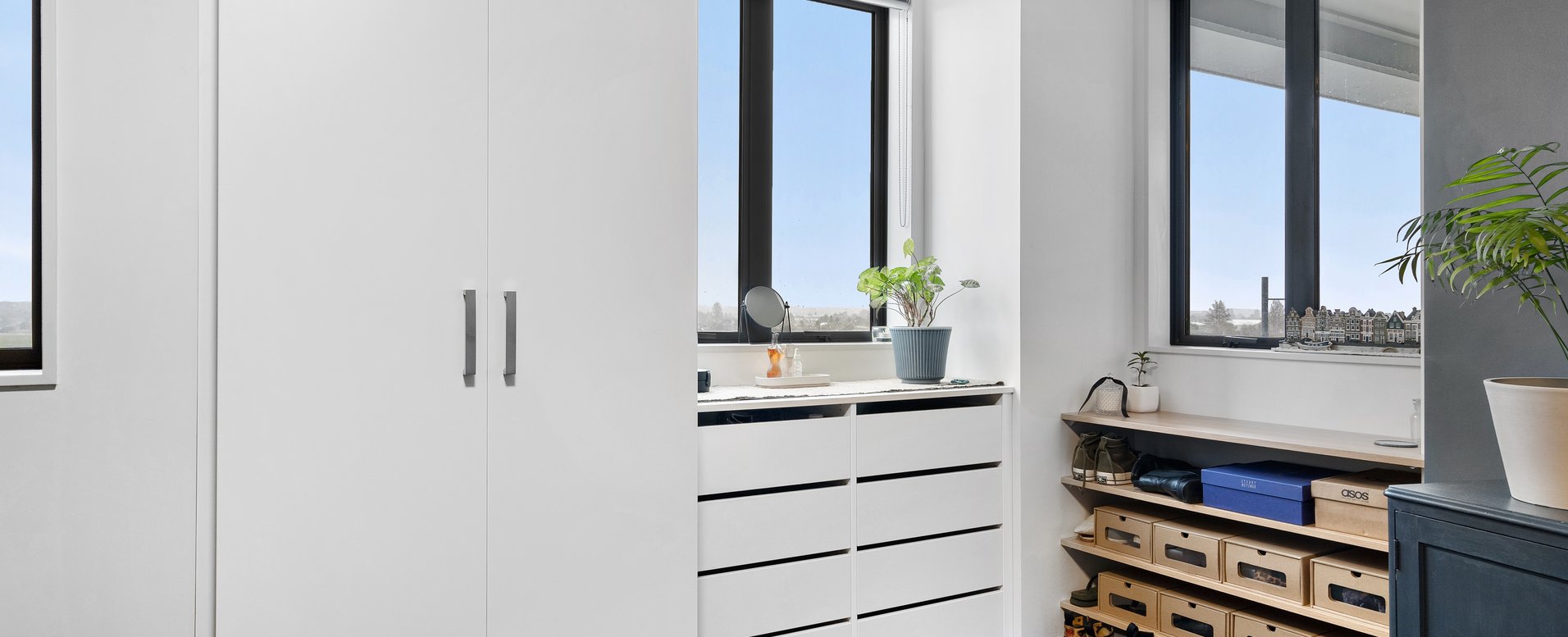 Wardrobe Solution for a Smaller Space by Boston Wardrobes | ArchiPro NZ