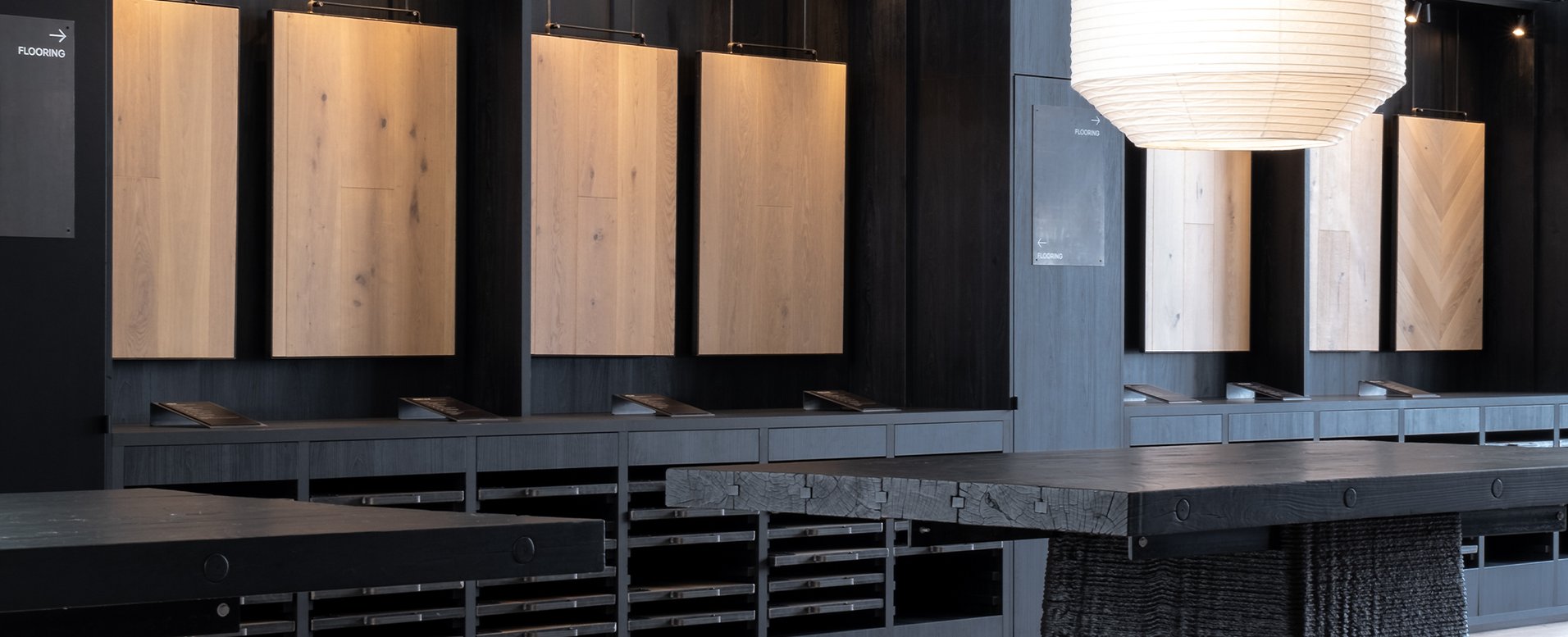 Woodgrain HPL in Forte's showroom - NZ Panels Group | ArchiPro NZ