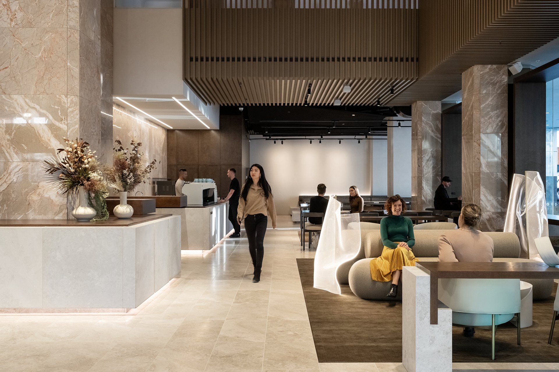 AON Building Lobby by Surface | ArchiPro NZ