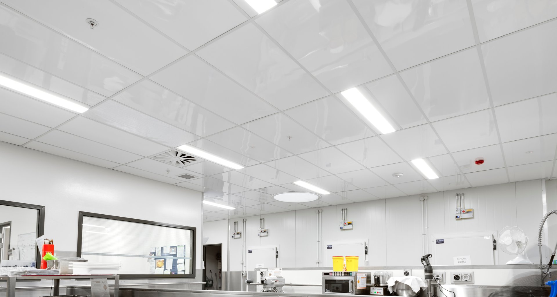 Fenta commercial kitchen ceiling tiles: for high performance by Bates ...