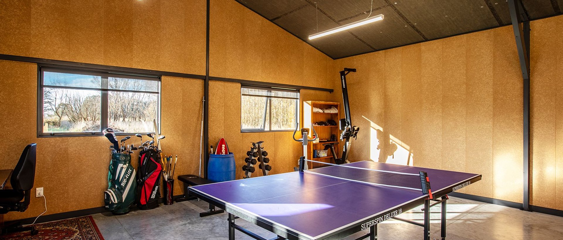 A perfect solution for lining steel framed sheds - Triboard TGV by ...