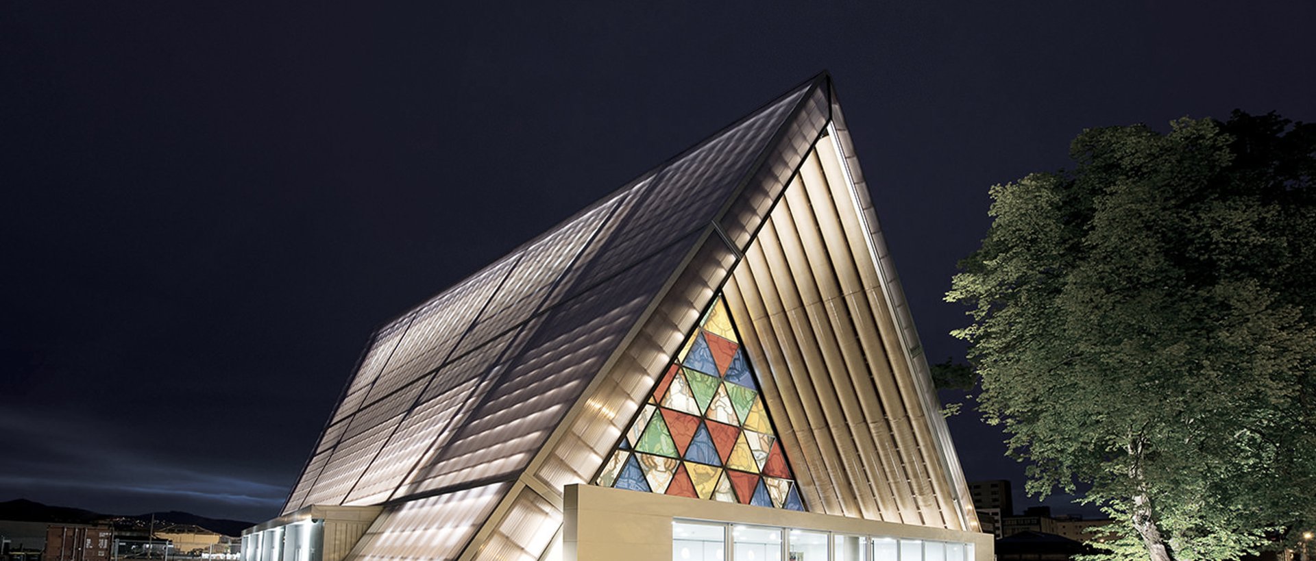 Christchurch Cardboard Cathedral by Nulook® Windows & Doors | ArchiPro NZ