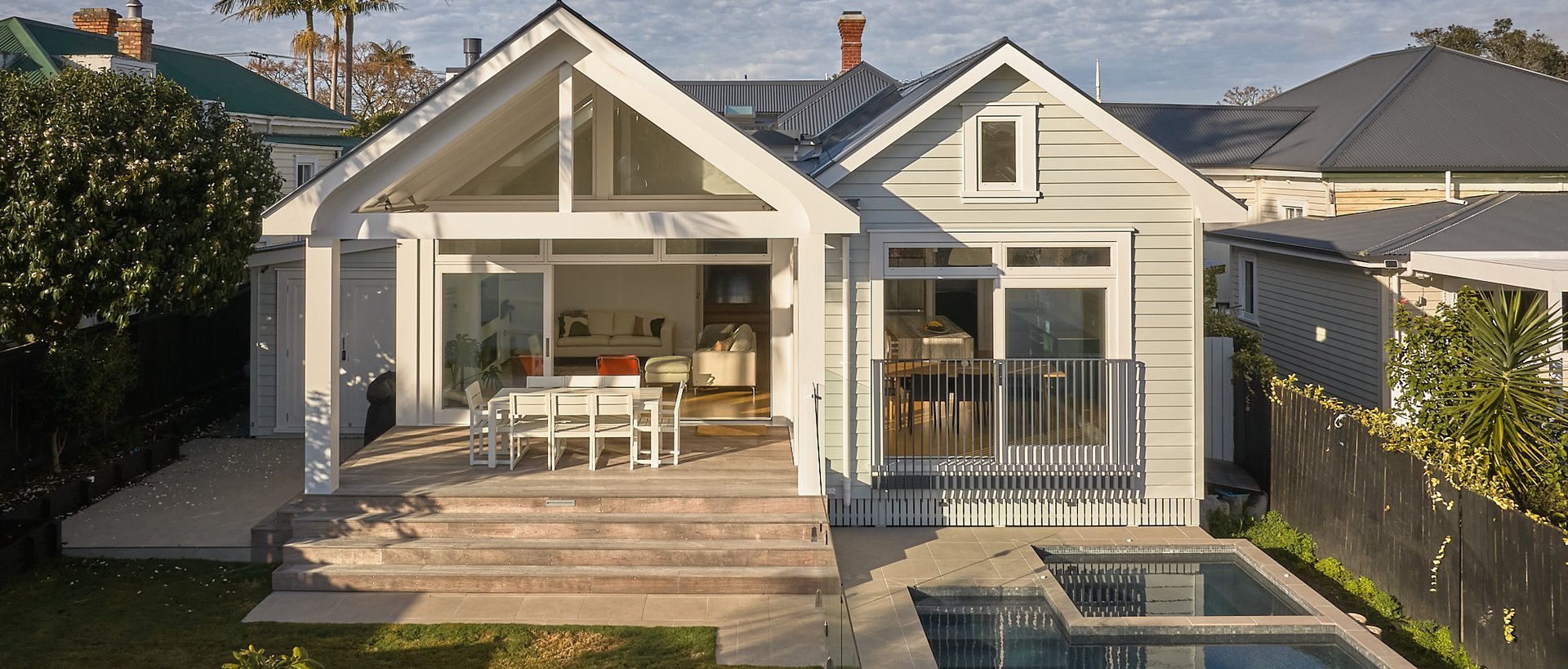 Mt Eden Villa - Double Gable by Stephen Jones Architects | ArchiPro NZ