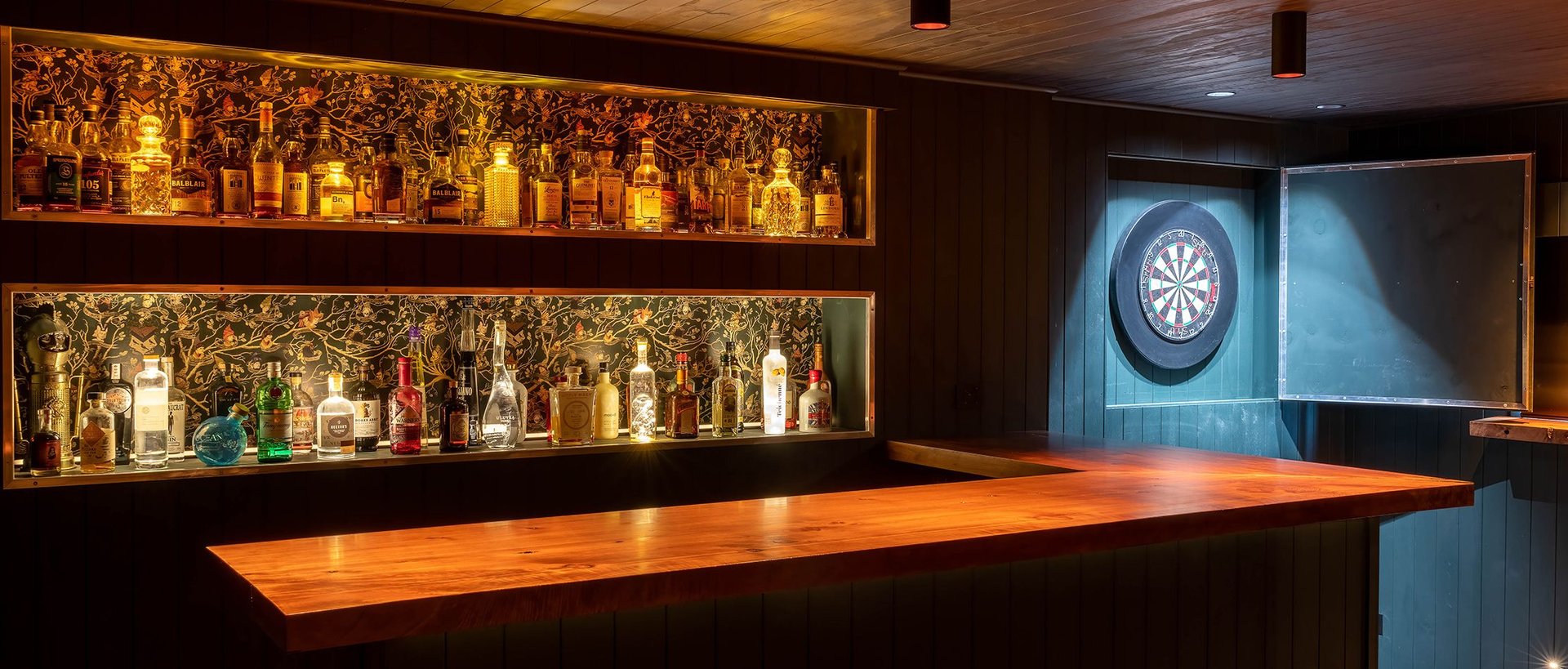 Garage Bar Conversion - Christchurch by Switch Lighting | ArchiPro NZ