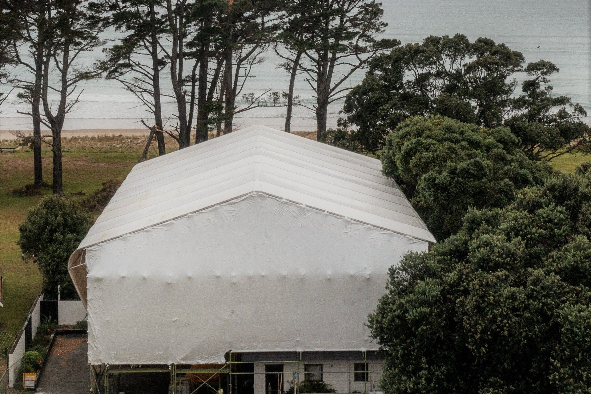 "It's A Wrap" Shrink-Wrap & Layher Keder (PVC Sheet Tarpaulin) Roof ...