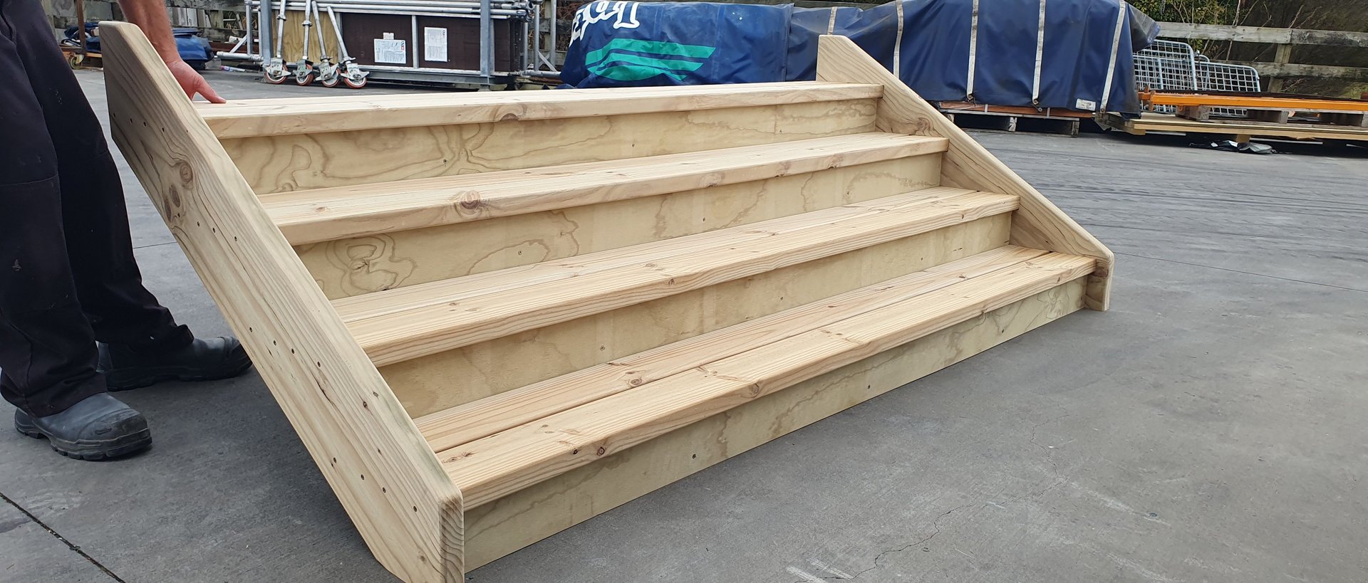 Custom Timber Stairs – Interior & Exterior by Kiwi Carpentry Northland ...