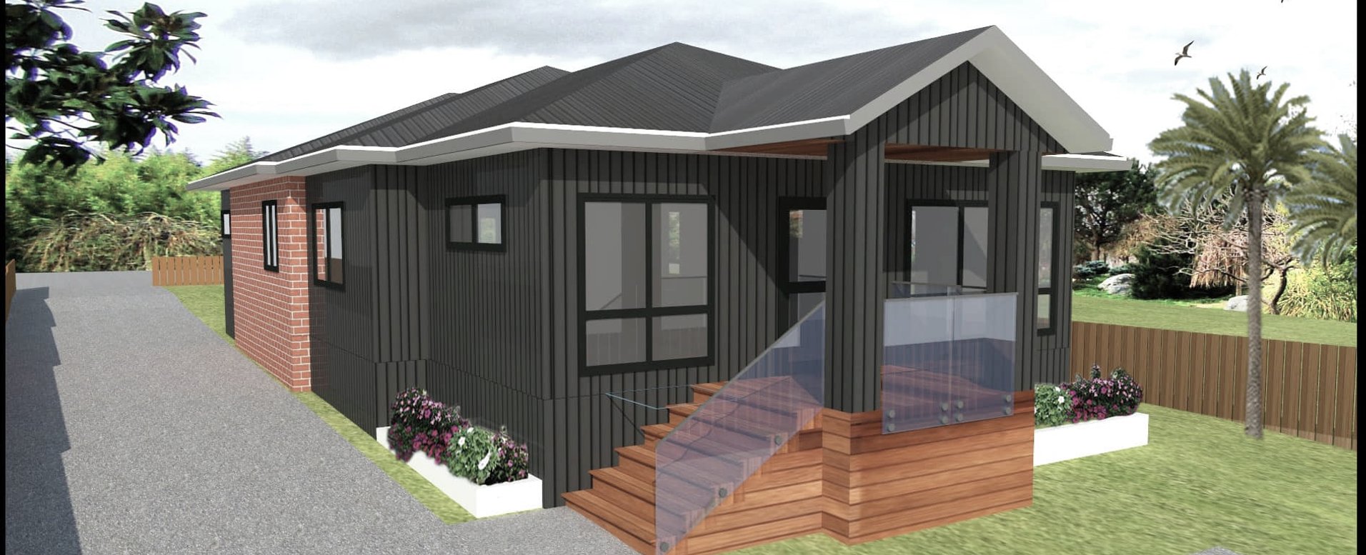 Renovation & Extension Render - Architech Designs | ArchiPro NZ