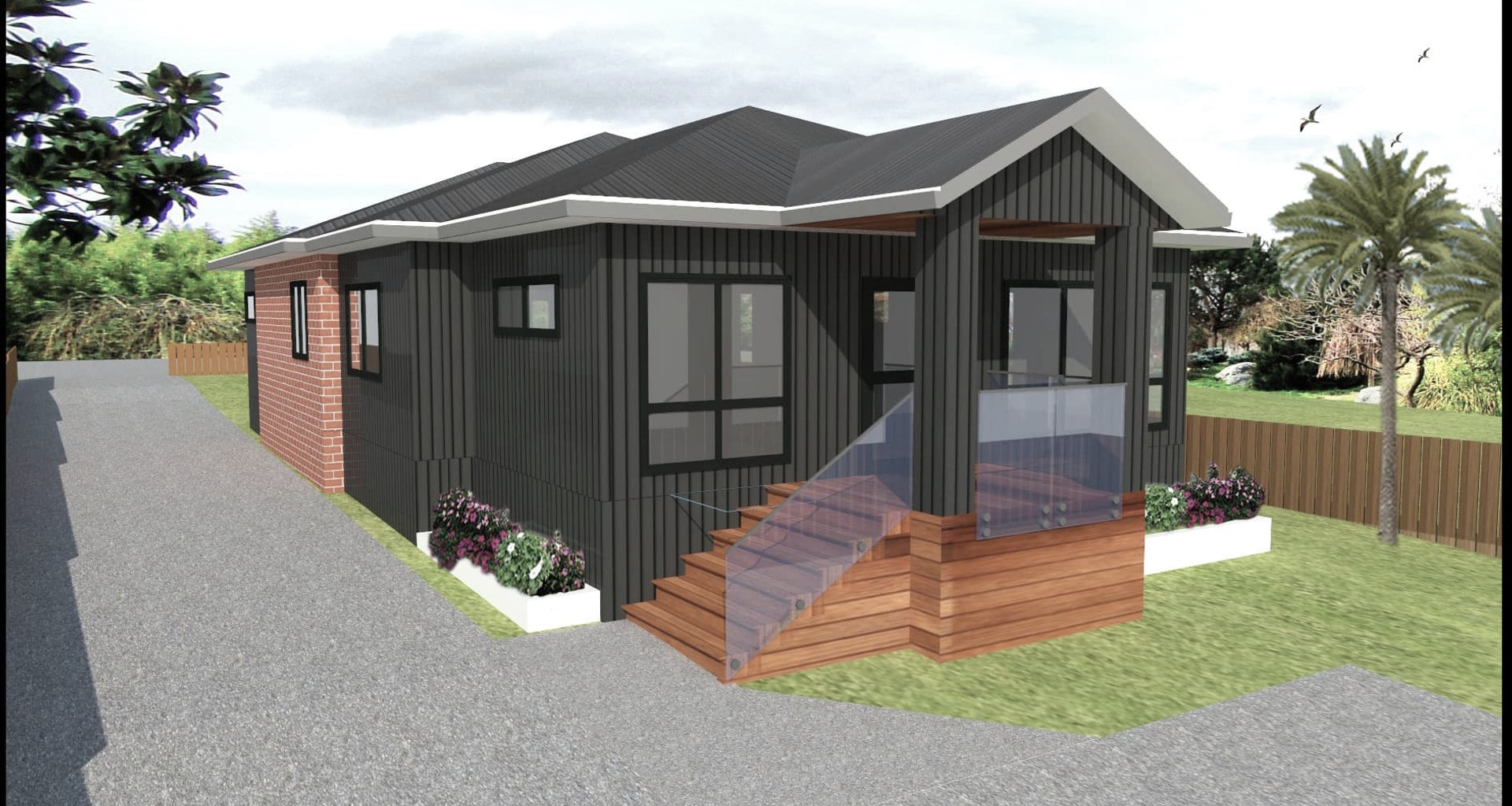 Renovation & Extension Render by Architech Designs | ArchiPro NZ