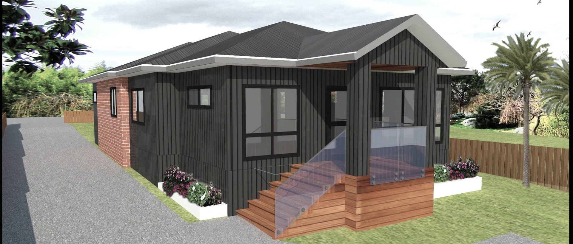 Renovation & Extension Render by Architech Designs | ArchiPro NZ