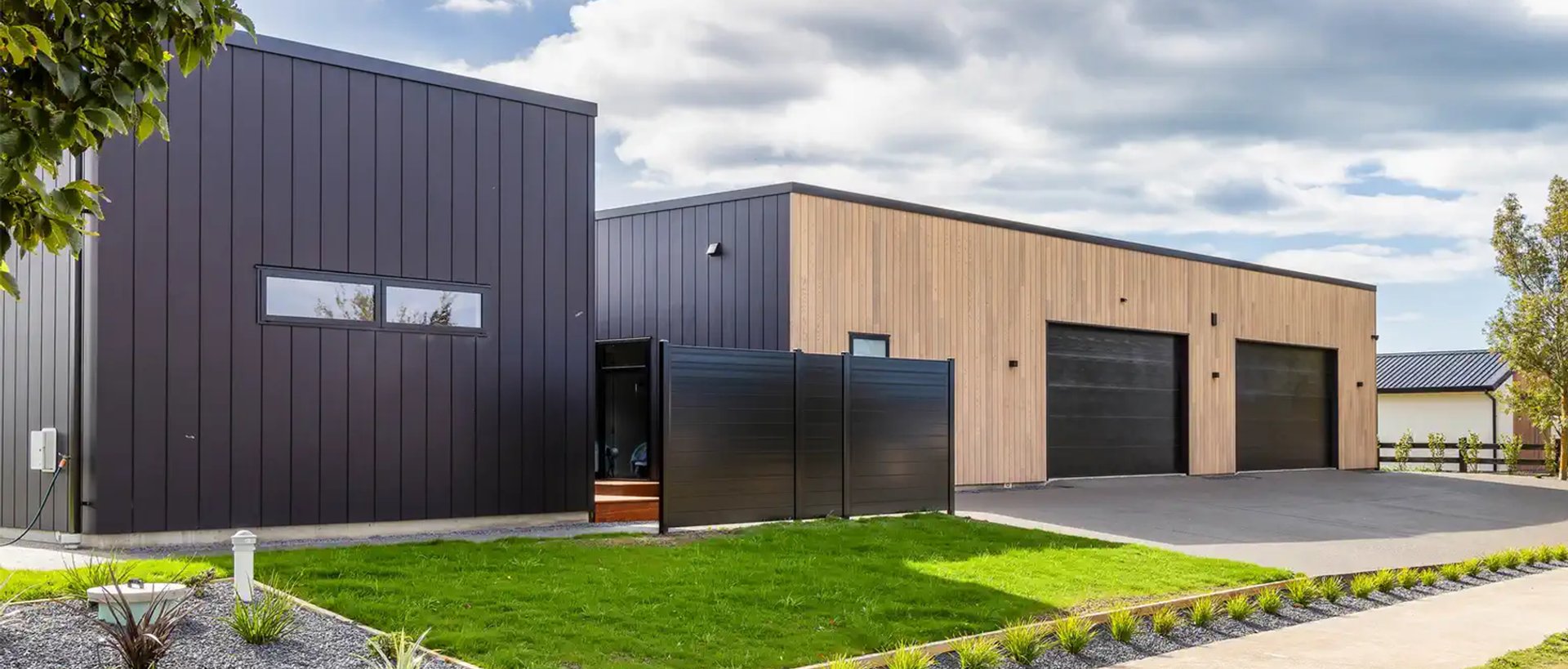 Flat Woodgrain | North Canterbury by Windsor Doors | ArchiPro NZ