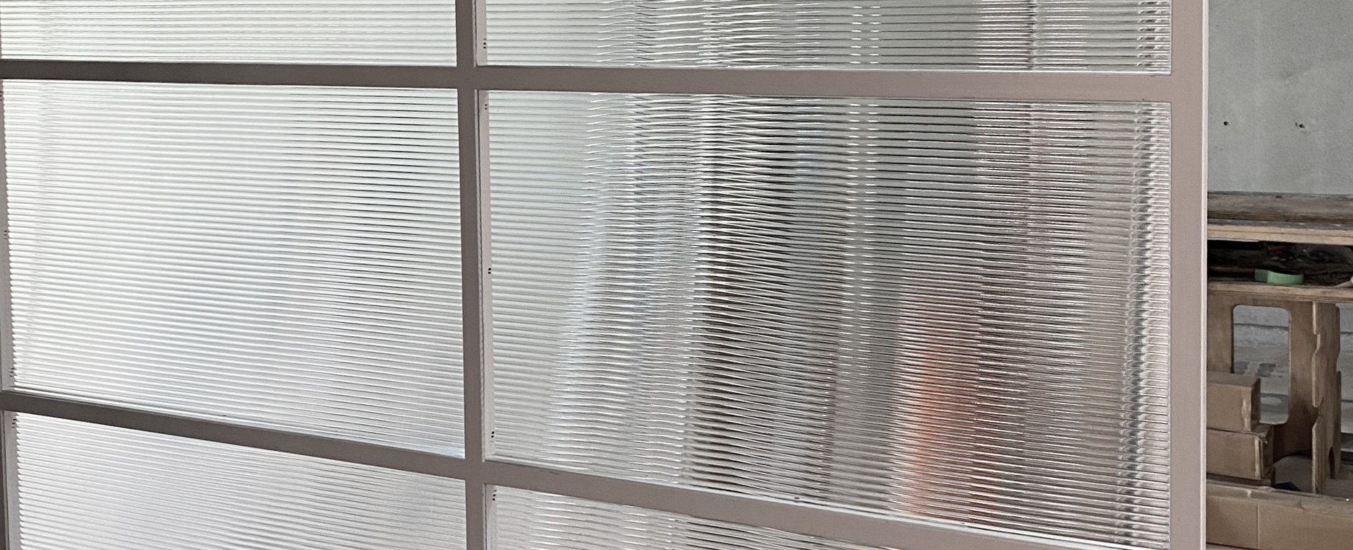 Narrow Readed Glass Steel Joinery by Michael Hill The Glazier Ltd ...