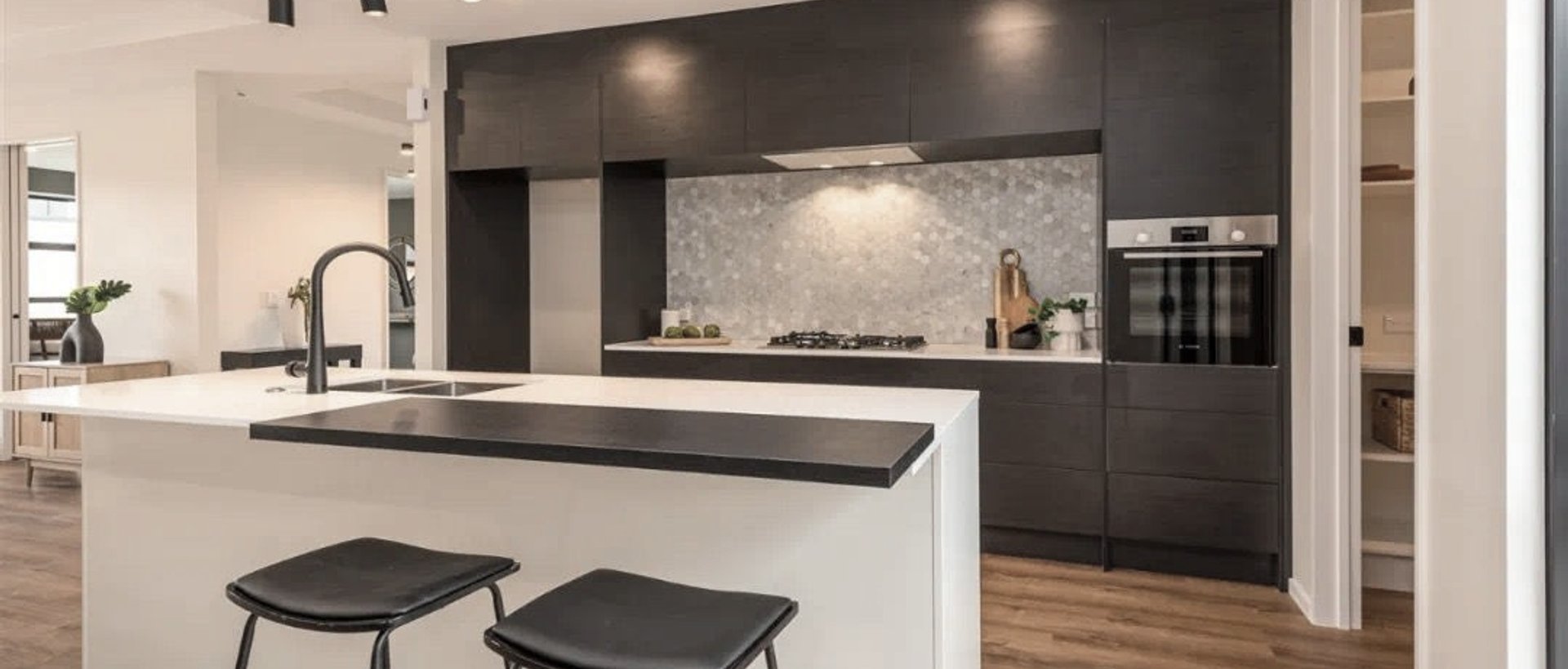 Contrast Kitchen by Silver Fern Kitchens | ArchiPro NZ