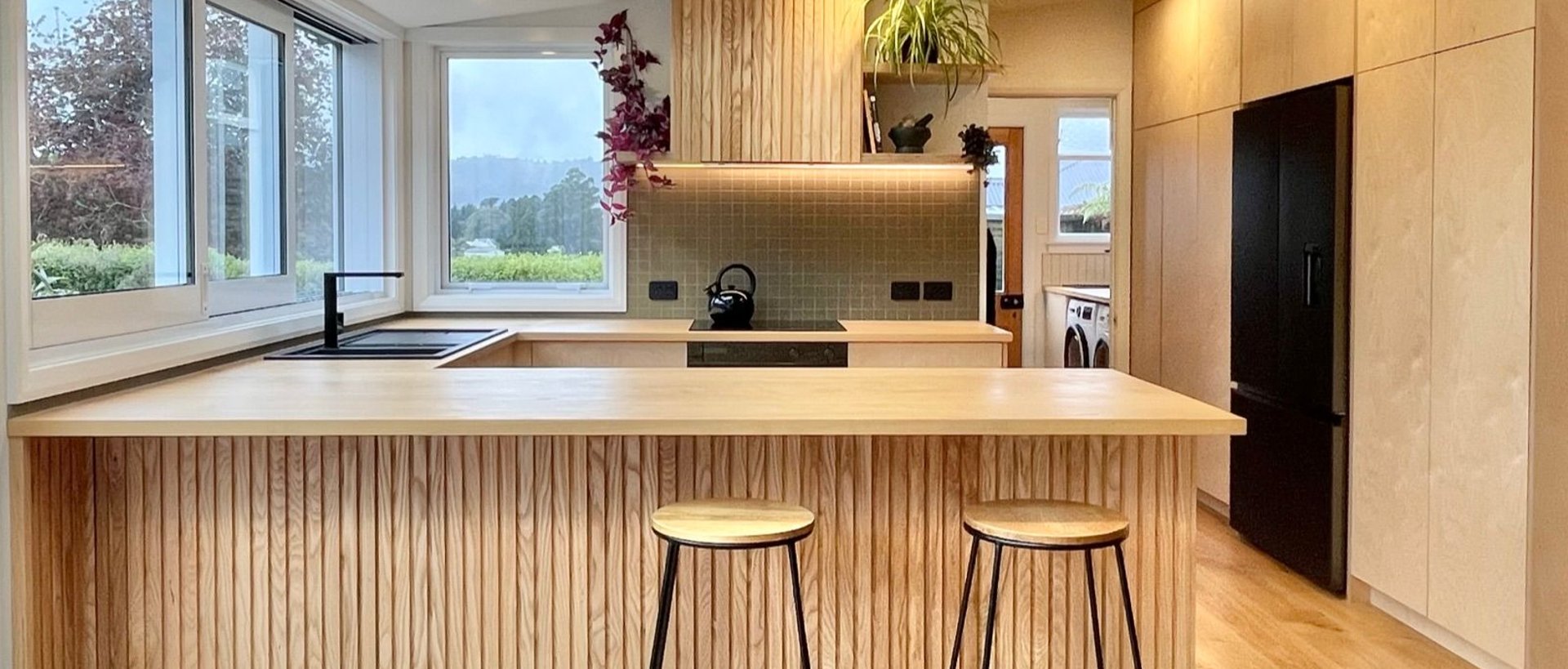 The Calming Kitchen by Steadfast Joinery by Genia | ArchiPro NZ