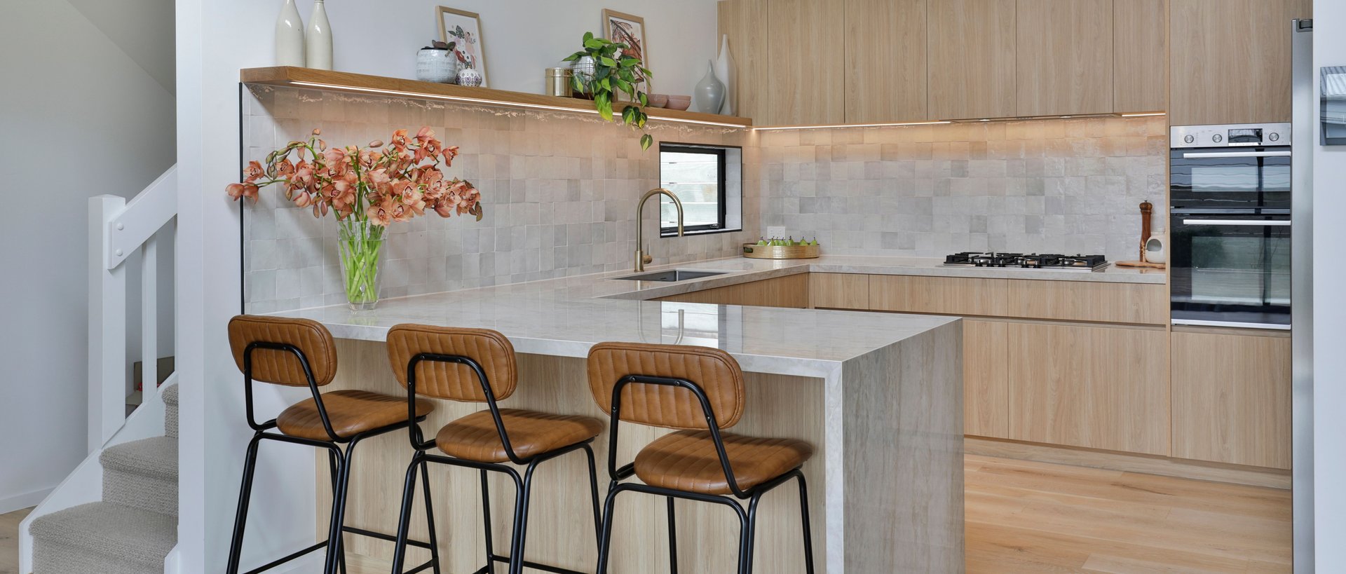 Oak melamine a tranquil choice by NZ Panels Group | ArchiPro NZ