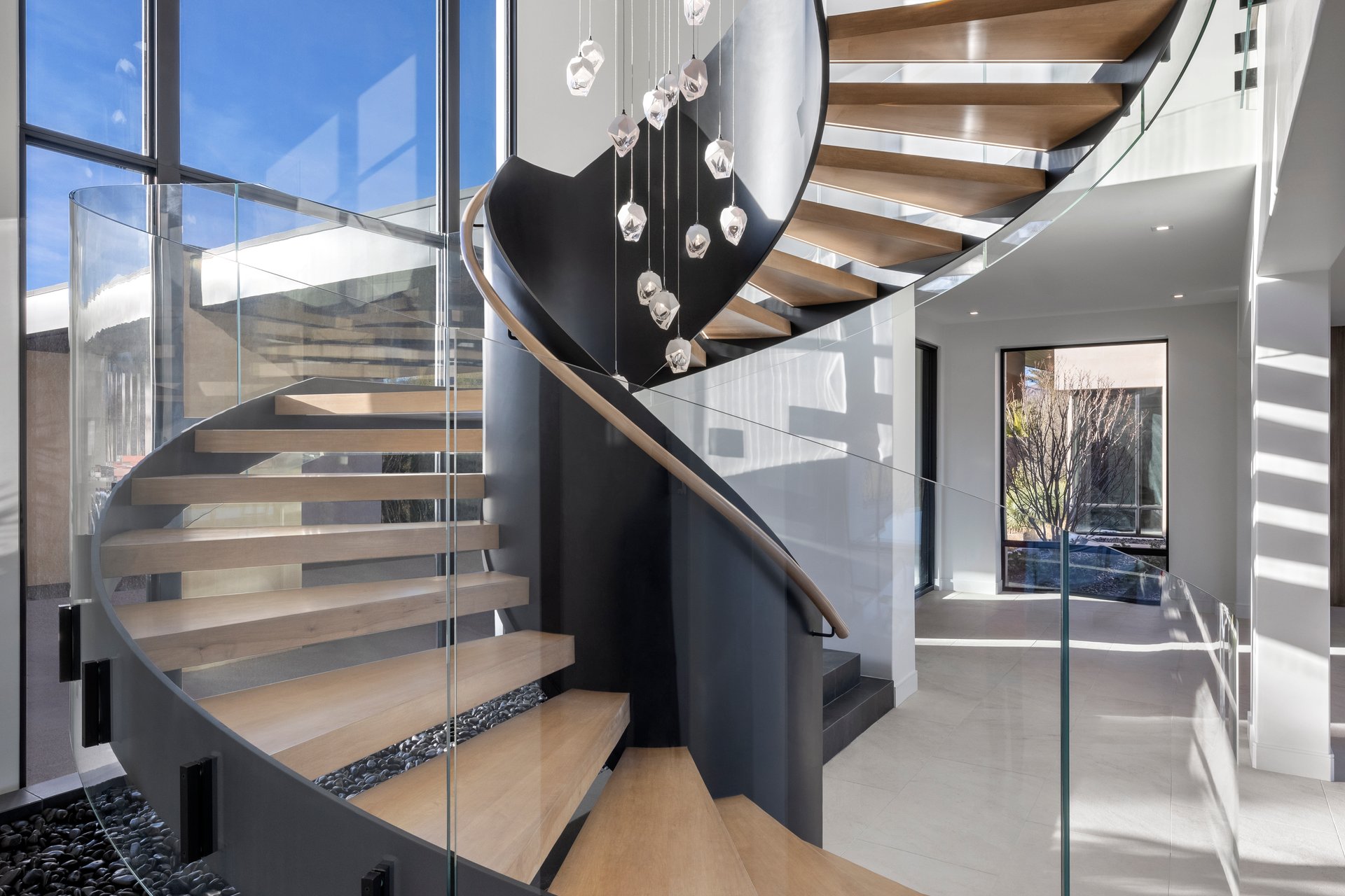 High Roller Circular Staircase by Glasshape | ArchiPro NZ