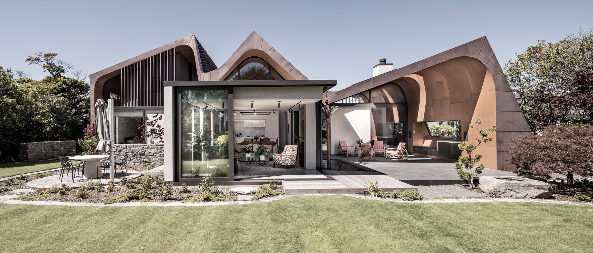 Concrete Copper Home by South Architects | ArchiPro NZ