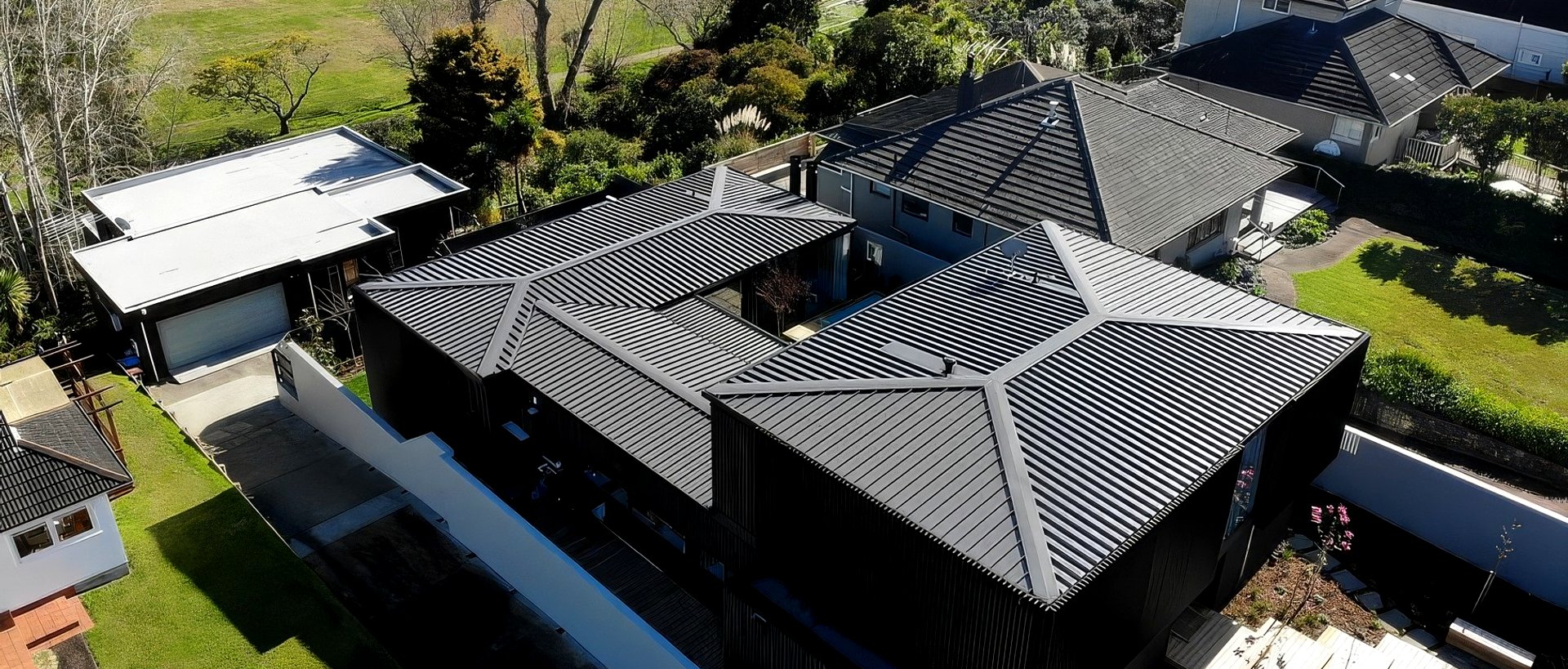 Colorsteel Grey Friars by Euroclass Roofing | ArchiPro NZ