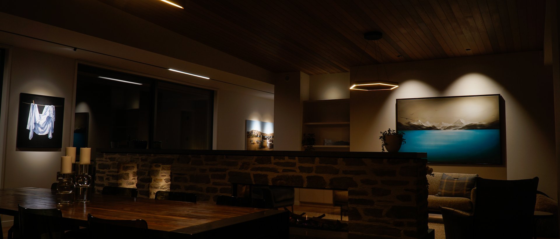 House on the Hill by Pretty Sweet Lighting | ArchiPro NZ