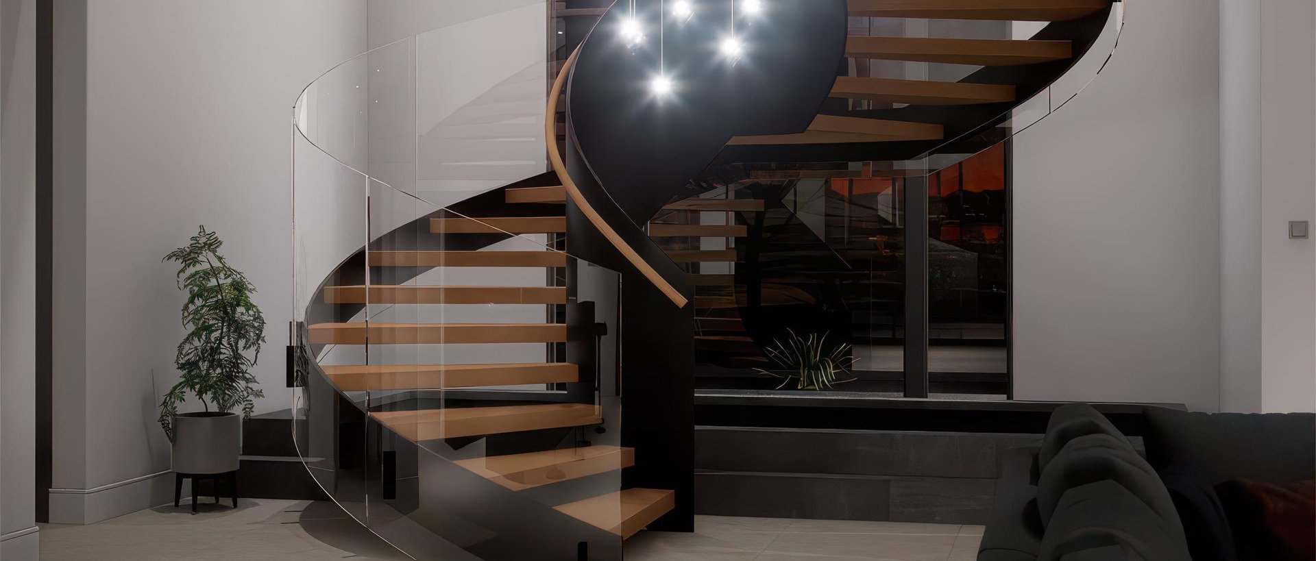 High Roller Circular Staircase by Glasshape | ArchiPro NZ