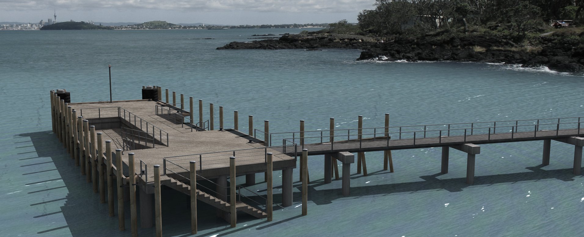 Rangitoto Island Wharf - BQH | ArchiPro NZ