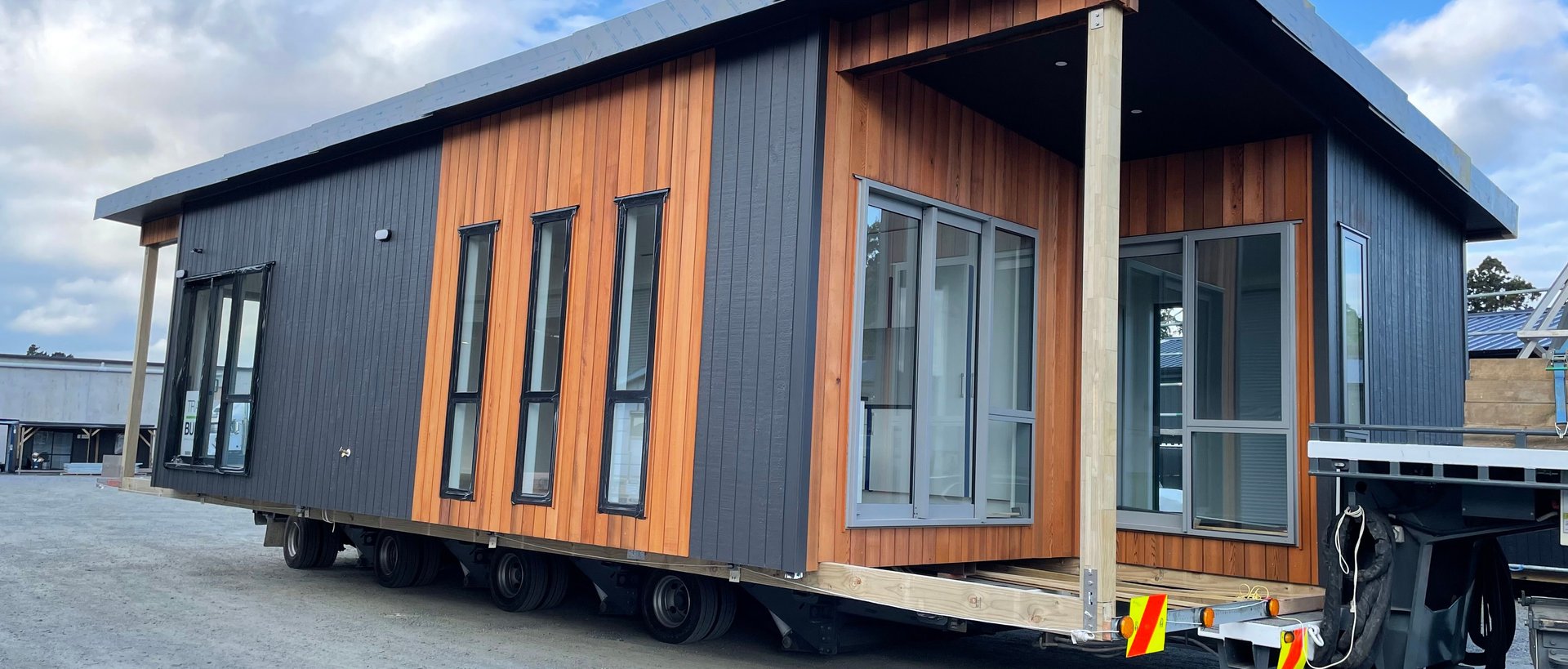 Walters 98m2 Transportable Home to Taupo by Transbuild | ArchiPro NZ