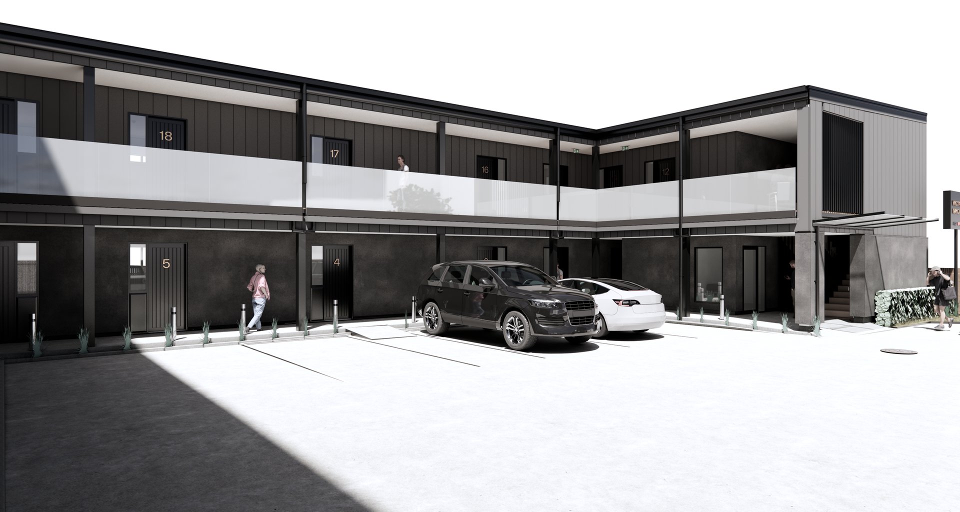 MOTEL VICTORIA by Slate Studio | ArchiPro NZ