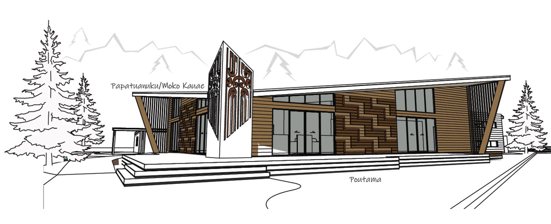 Long Mile Road Visitor Centre - Concept by Lockwood Homes | ArchiPro NZ