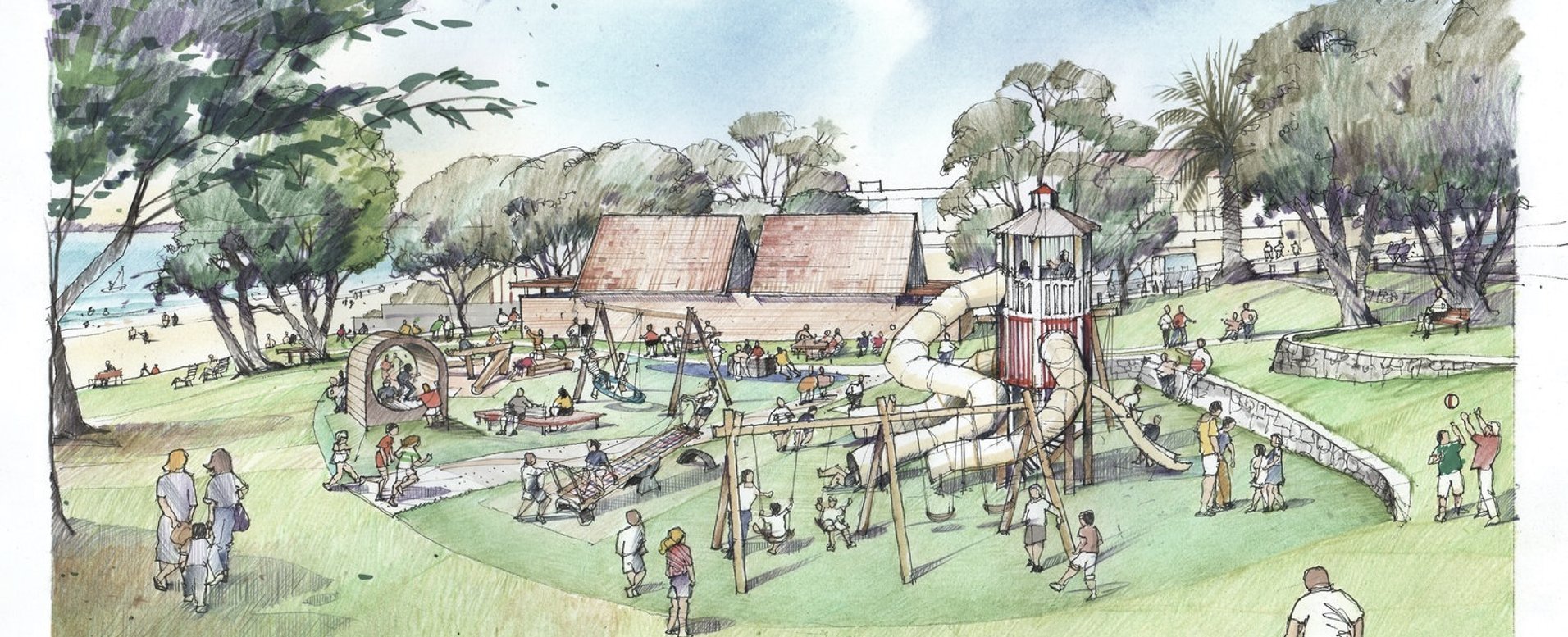 Children’s Playground, Takapuna Beach by Sentinel Planning Limited ...