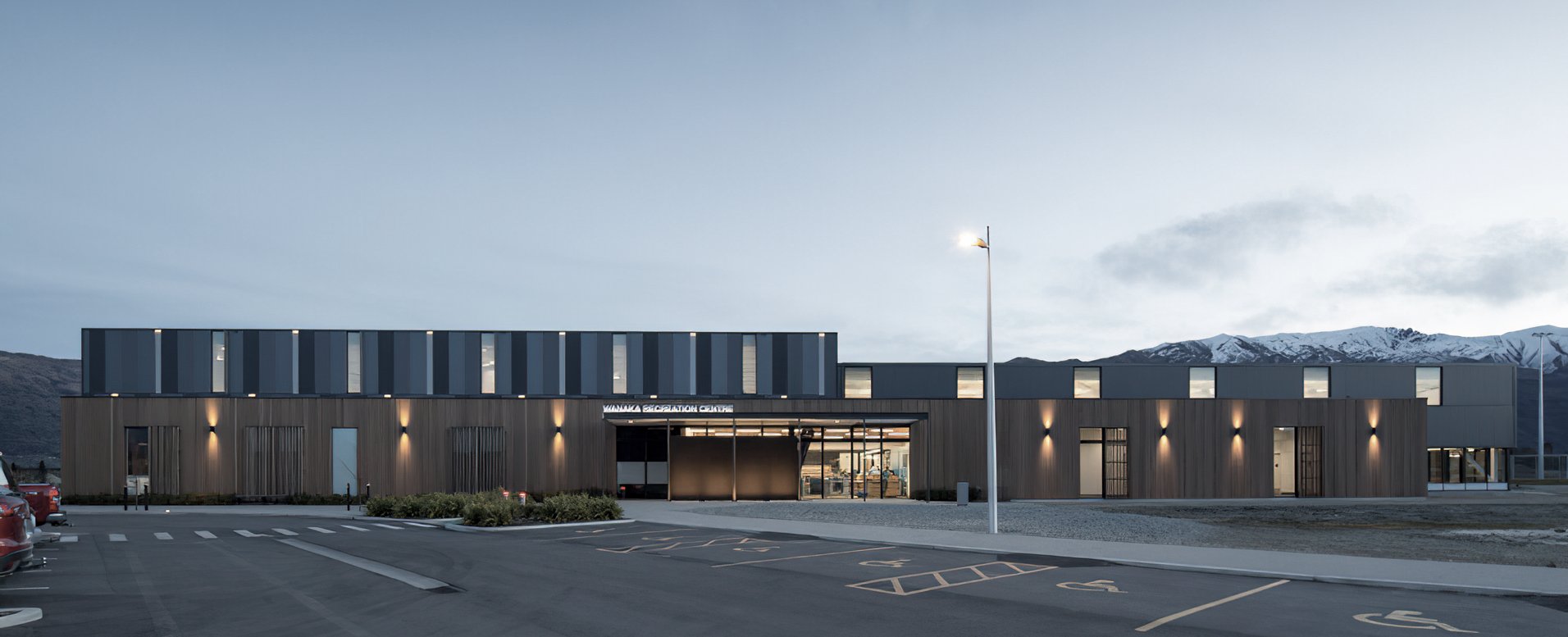 Wanaka Recreation Centre by Sarah Rowlands Photography | ArchiPro NZ